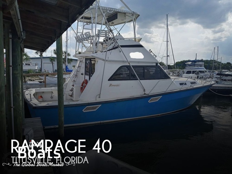 1987 Rampage Yachts 40 Convertible for sale. View price, photos and Buy ...