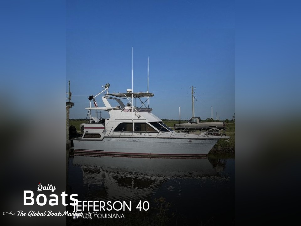 1997 Jefferson Yachts Viscount 40 Sundeck for sale. View price, photos ...