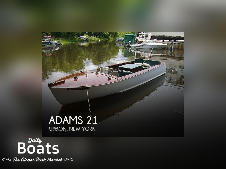 1957 Adams 21 for sale. View price, photos and Buy 1957 Adams 21 #255364