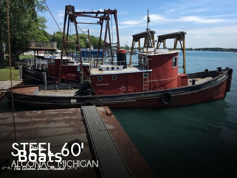 1913 Steel Riveted Tug for sale. View price, photos and Buy 1913 Steel ...