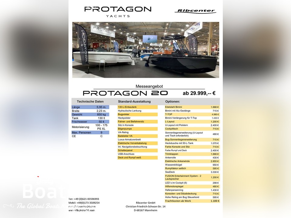 2022 Protagon 20 for sale. View price, photos and Buy 2022 Protagon 20 ...