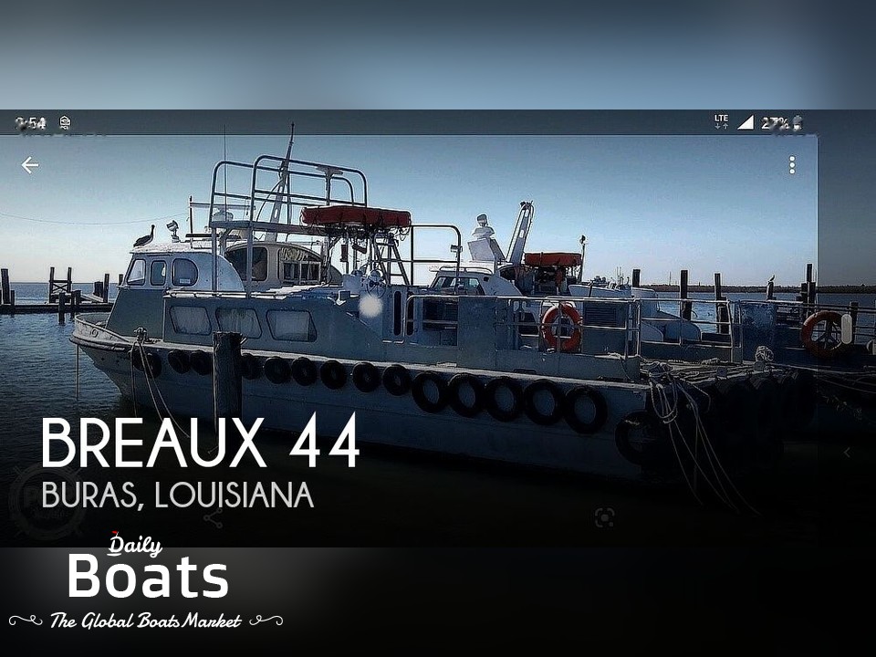 1978 Breaux Boats Bay Craft 44 for sale. View price, photos and Buy 1978 Breaux Boats Bay Craft ...