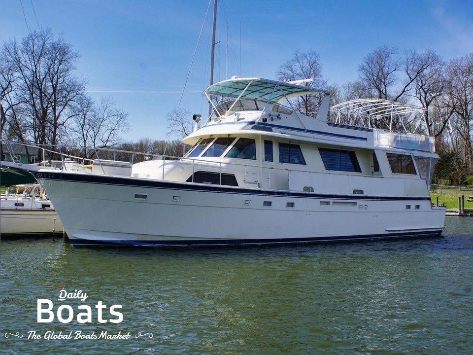 1986 Hatteras 63 Cockpit Motor Yacht for sale. View price, photos and ...