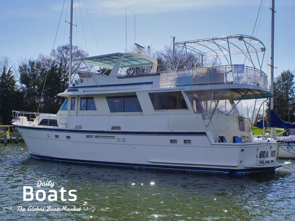 1986 Hatteras 63 Cockpit Motor Yacht for sale. View price, photos and ...