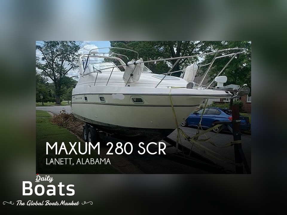 1998 Maxum 2800 Scr for sale. View price, photos and Buy 1998 Maxum ...
