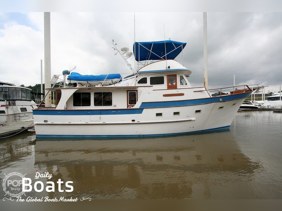 1984 DeFever - Pocta International 49 Pilothouse for sale. View price ...