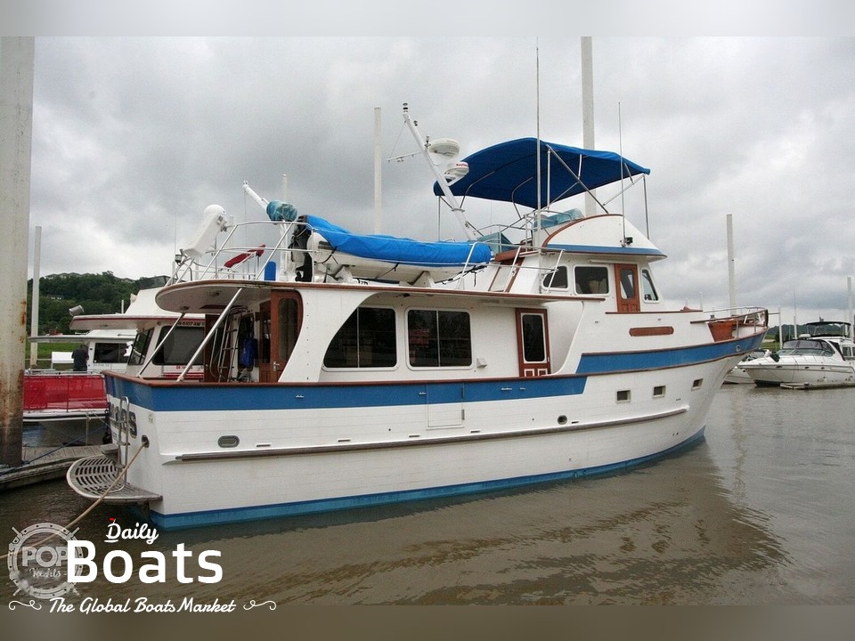 1984 DeFever - Pocta International 49 Pilothouse for sale. View price ...