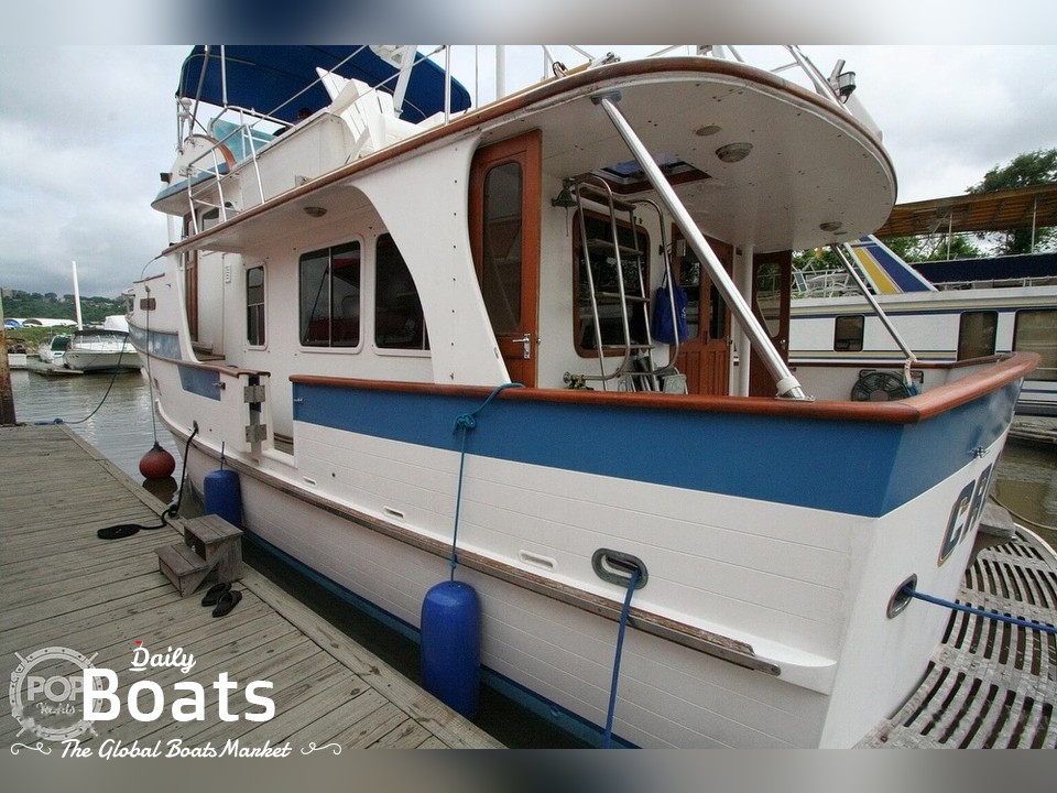 1984 DeFever - Pocta International 49 Pilothouse for sale. View price ...
