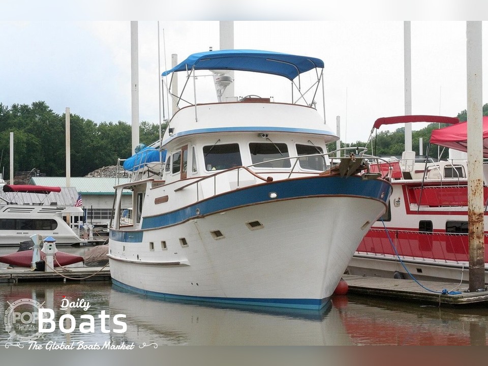 1984 DeFever - Pocta International 49 Pilothouse for sale. View price ...