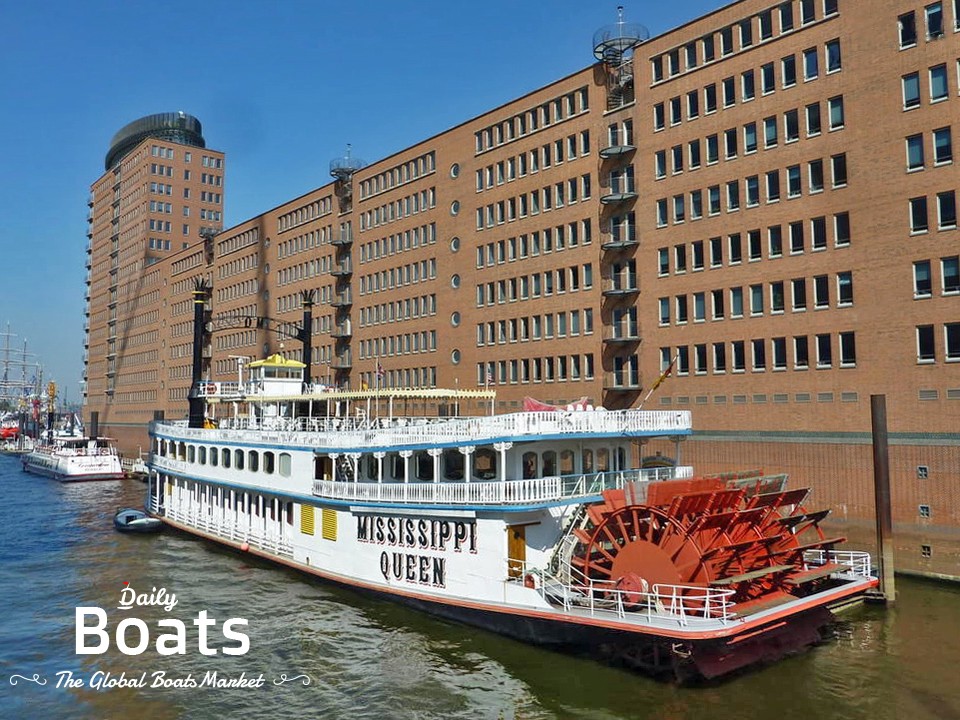 1987 De Hoop Scheepswerf Fahrgastschiff Fgs Mississippi Queen for sale ...