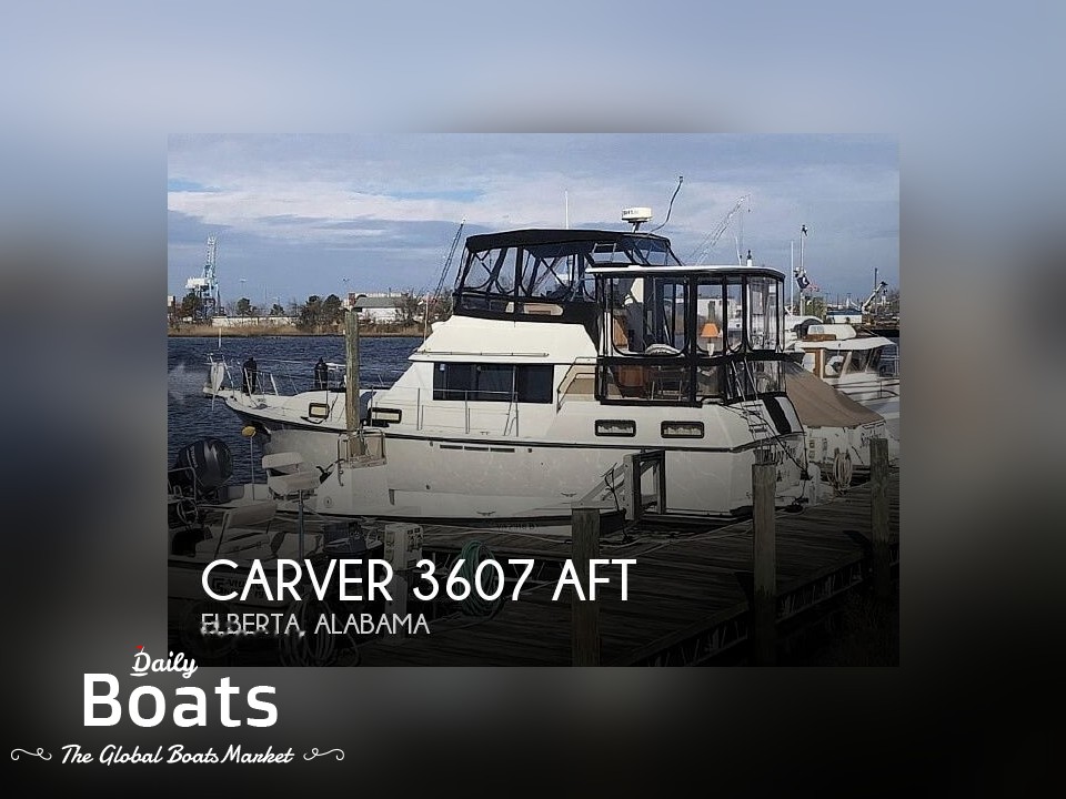 1986 Carver Yachts 3607 Aft for sale. View price, photos and Buy 1986 ...