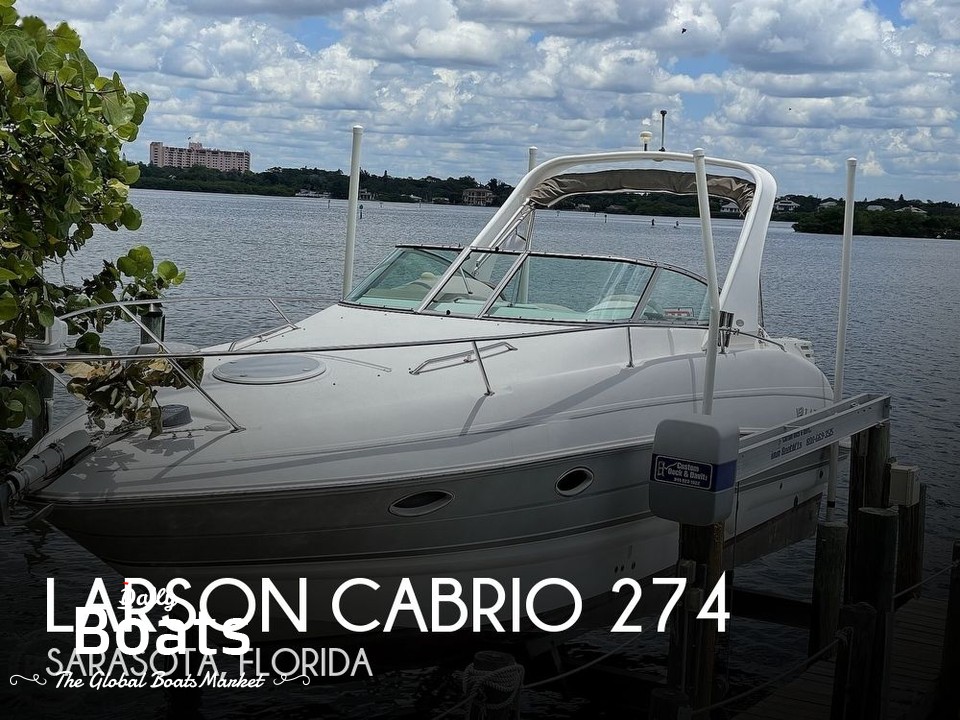 2007 Larson Cabrio 274 for sale. View price, photos and Buy 2007 Larson ...