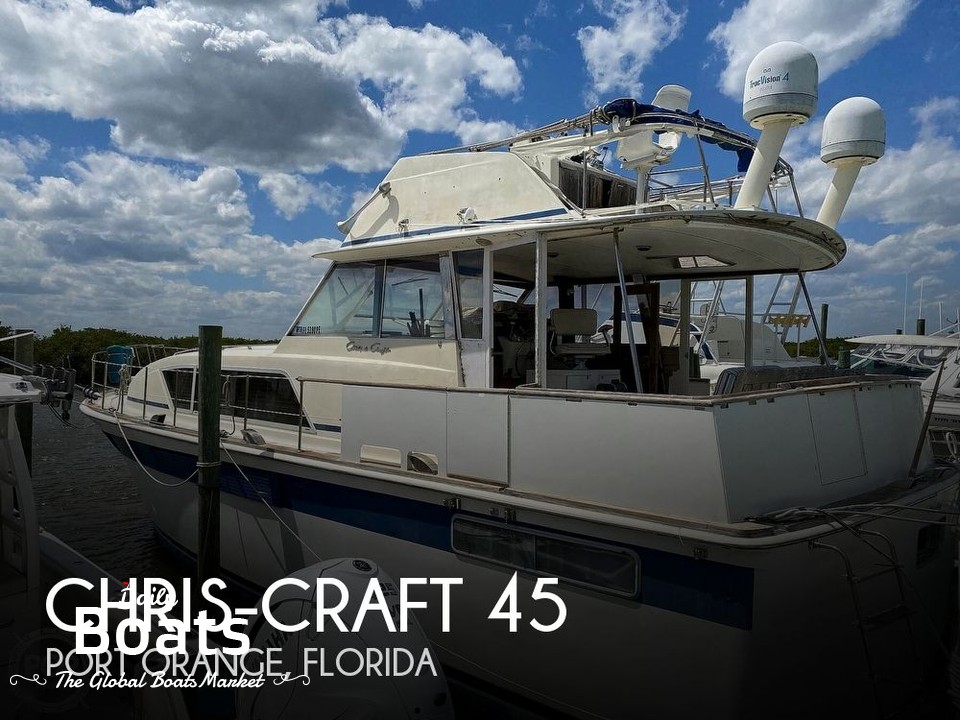 1980 Chris-Craft 45 Commander на продажу. Посмотреть цену, фотографии и ...
