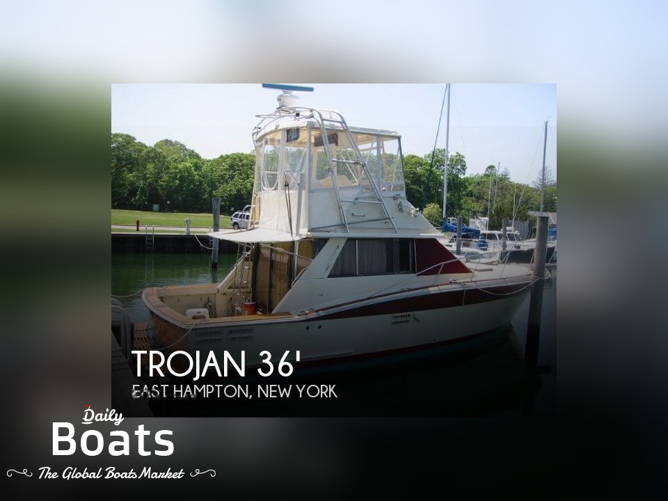 1983 Trojan 36 Flybridge Convertible for sale. View price, photos and ...