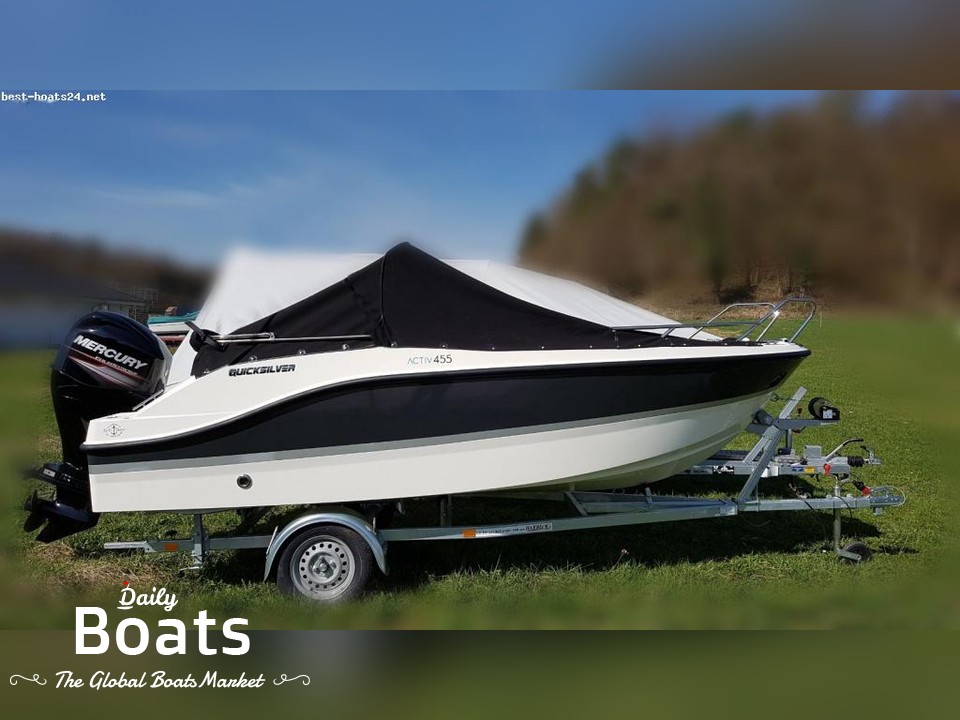 2022 Quicksilver Activ 455 Open Mit Trailer for sale. View price ...