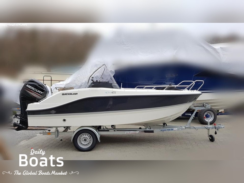 2022 Quicksilver Activ 455 Open Mit Trailer for sale. View price ...