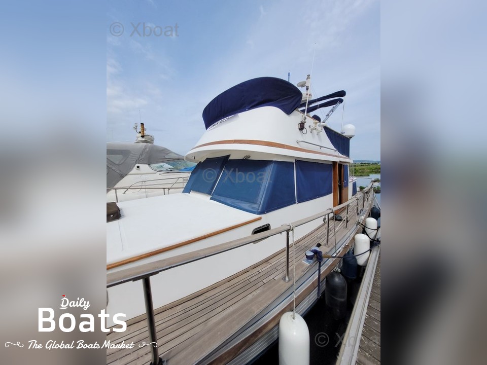 1991 WEST BANK 42 Trawler Meticulous Owner. Carpentry for sale. View ...