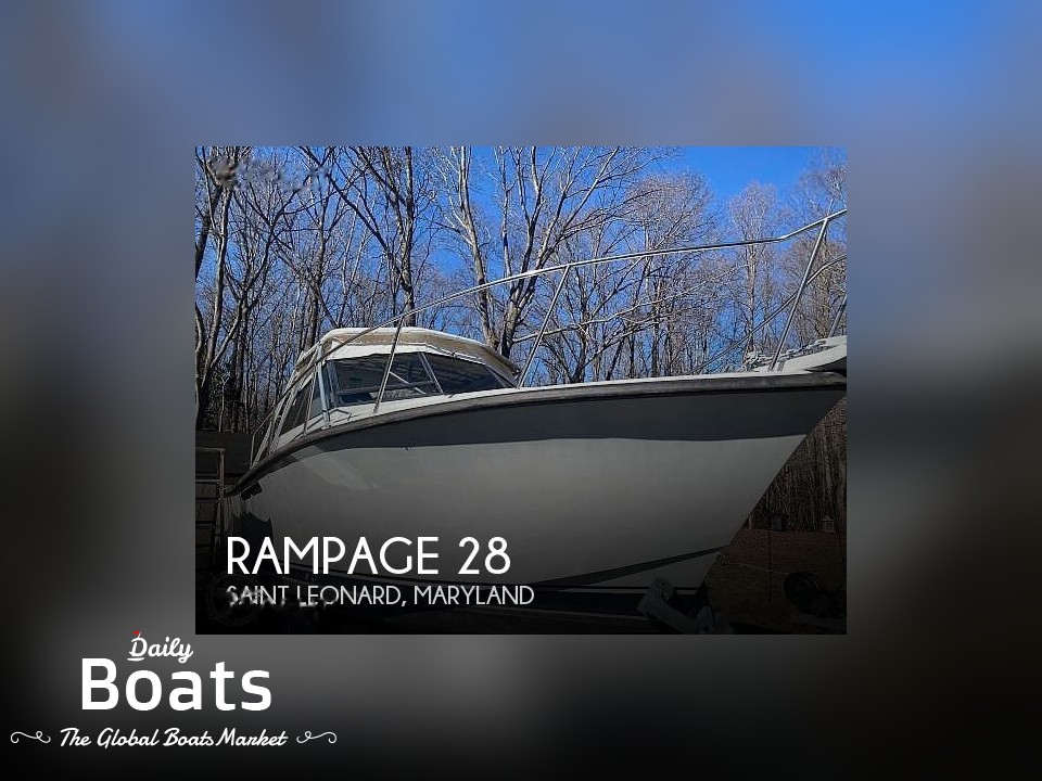 1987 Rampage Yachts 28 Sportsman for sale. View price, photos and Buy ...