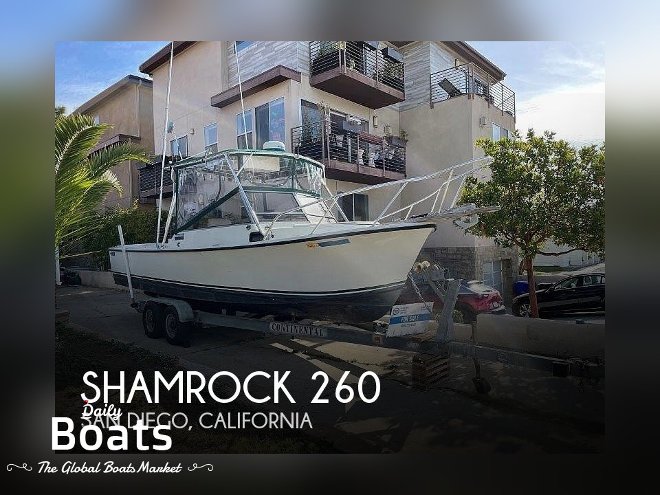 1989 Shamrock Boats 260 Predator Open for sale. View price, photos and ...