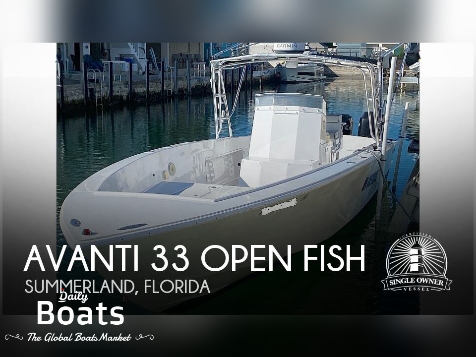 1996 Avanti 33 Open Fish for sale. View price, photos and Buy 1996 ...