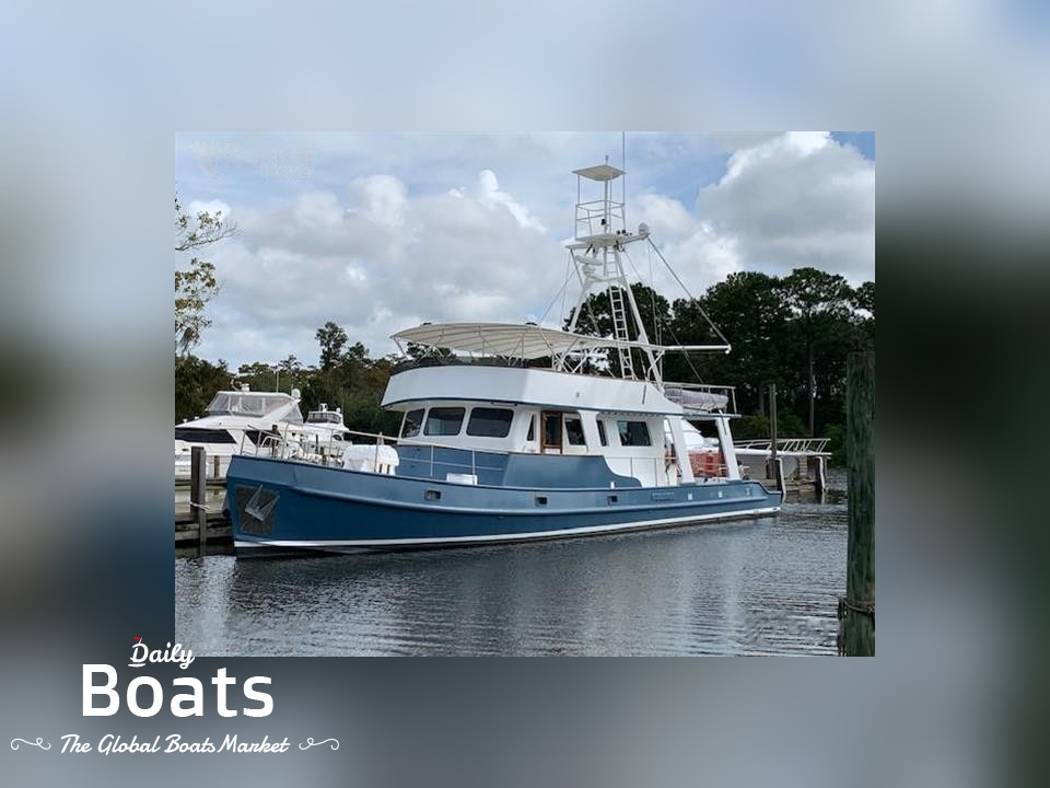 Custom long range steel trawler for sale - Daily Boats