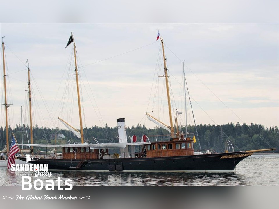 Pusey jones 126 ft steam yacht 1901.2009 steam yacht for sale - Daily Boats