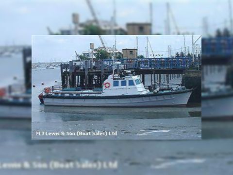1960 Ex Trinity House Pilot Cutter.Twin Engine Wooden for sale. View ...