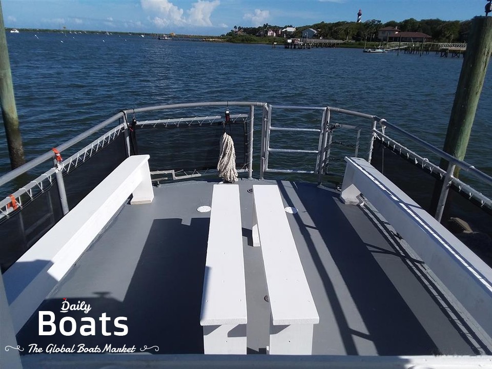 1964 1964 40 X 12 Converted Navy Launch Fiberglass 32 Passenger Vessel ...