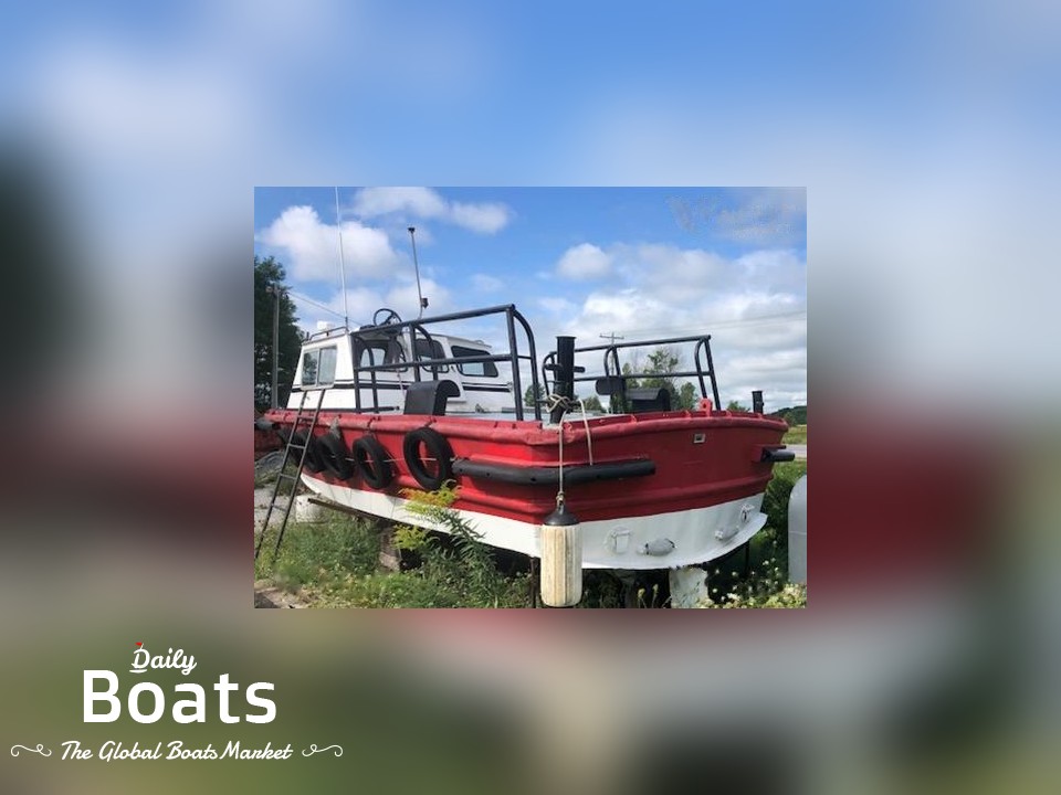 1980 26 X 11 Aluminum Crew/Work Boat De-Rigged for sale. View price ...