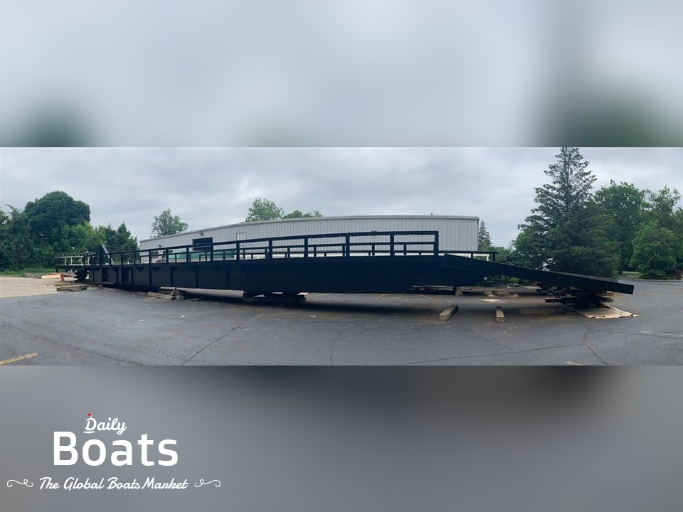2018.180 x 12 floating bridge or 2 barges with ramps for sale in North ...