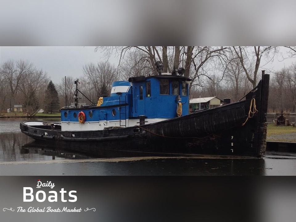 1903 64 X 18 1100 Hp Tug With Retractable Wheelhouse for sale. View ...