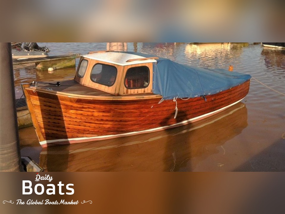 1965 Dixon & Sons 18Ft Clinker Construction Fishing Launch- Coming Onto ...