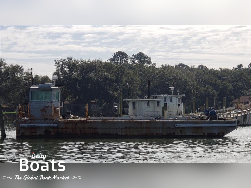 1987 1987 50 X 14 X 3 Steel Work Boat/Cargo Tug for sale. View price ...