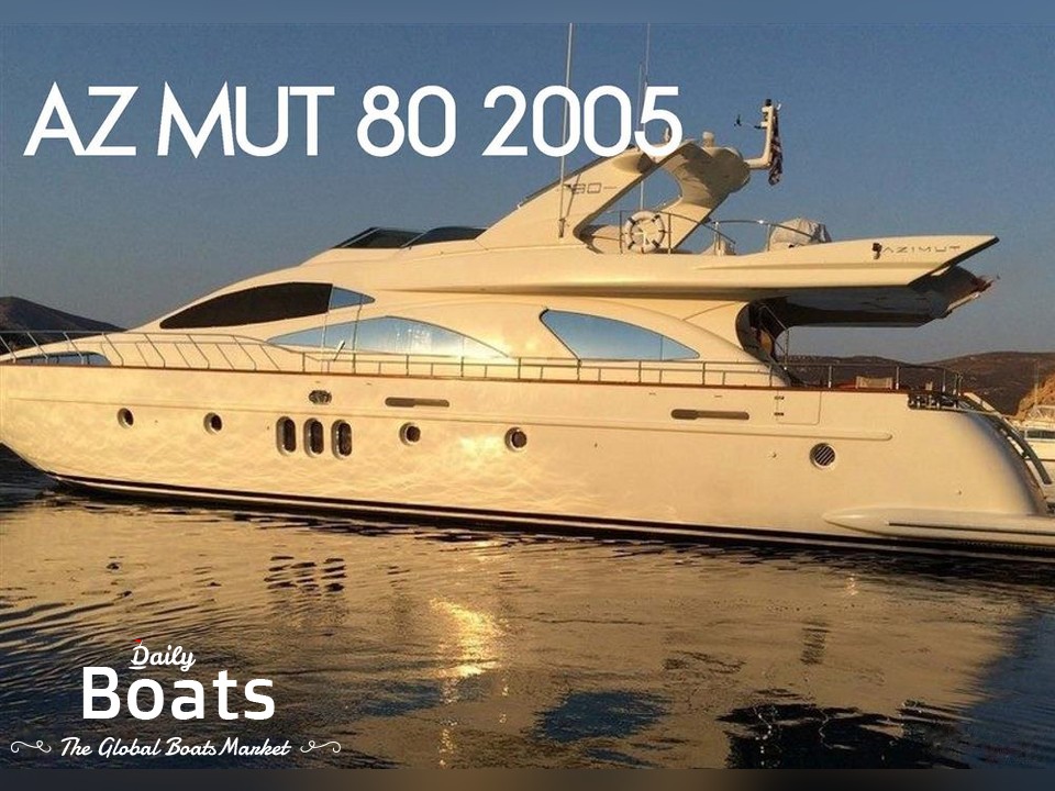 2005 Azimut 80 2005 Azimut 80 2005 for sale. View price, photos and Buy ...
