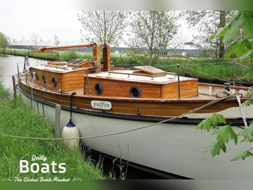 1995 Puffin & Little Zaca Yachts 36 Gaffel Kotter for sale. View price ...