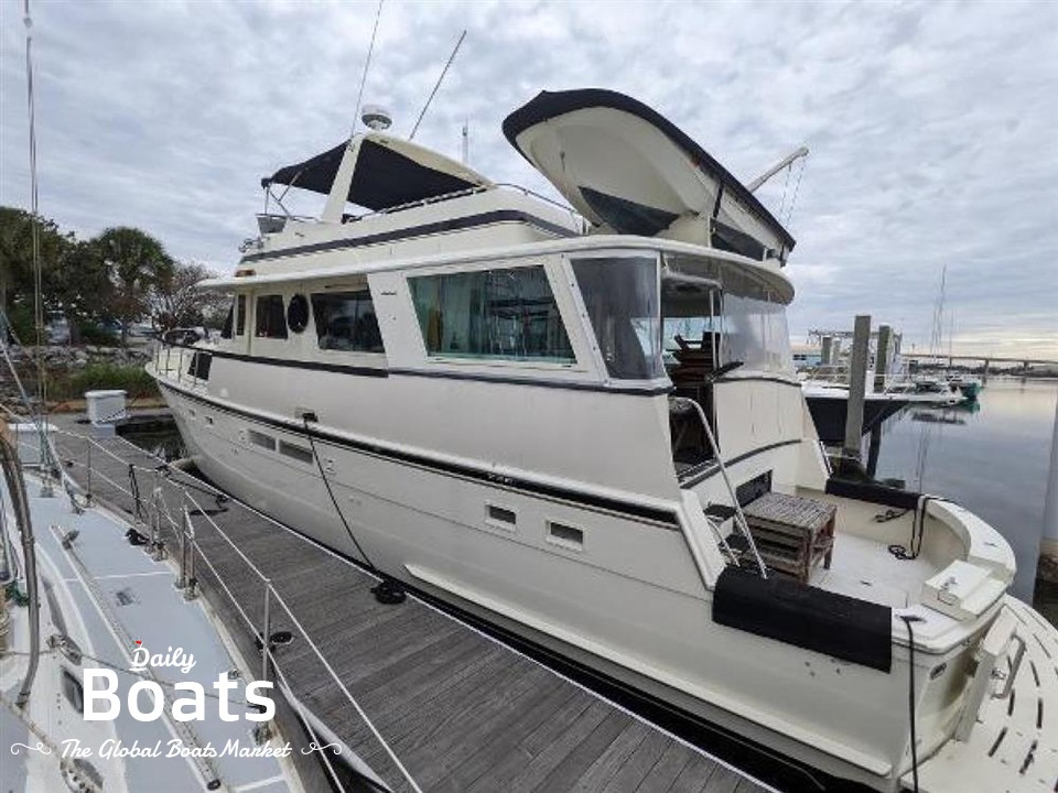 1987 Hatteras 63 Cockpit Motoryacht for sale. View price, photos and ...