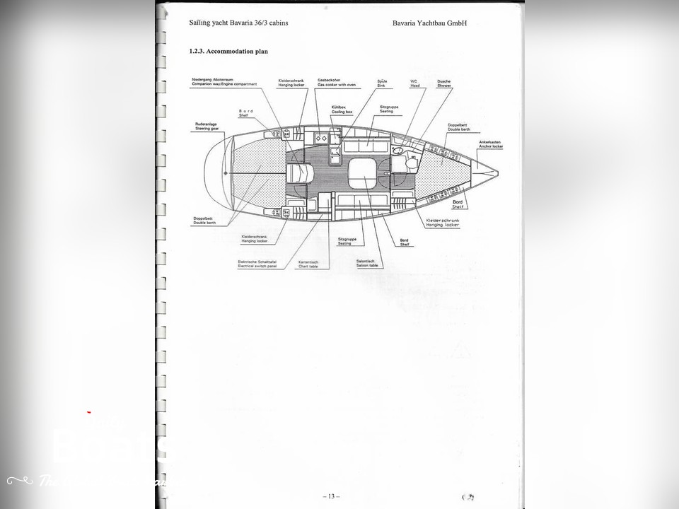 2003 Bavaria 36 Two Aft Cabin Version for sale. View price, photos and ...