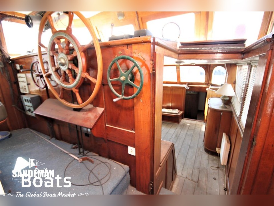 1939 Silvers John Bain 80 Ft Twin Screw Motor Yacht - Project for sale ...