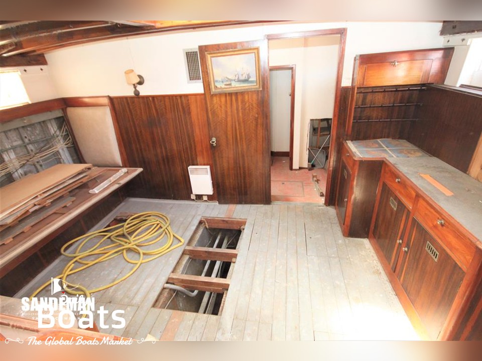 1939 Silvers John Bain 80 Ft Twin Screw Motor Yacht - Project for sale ...