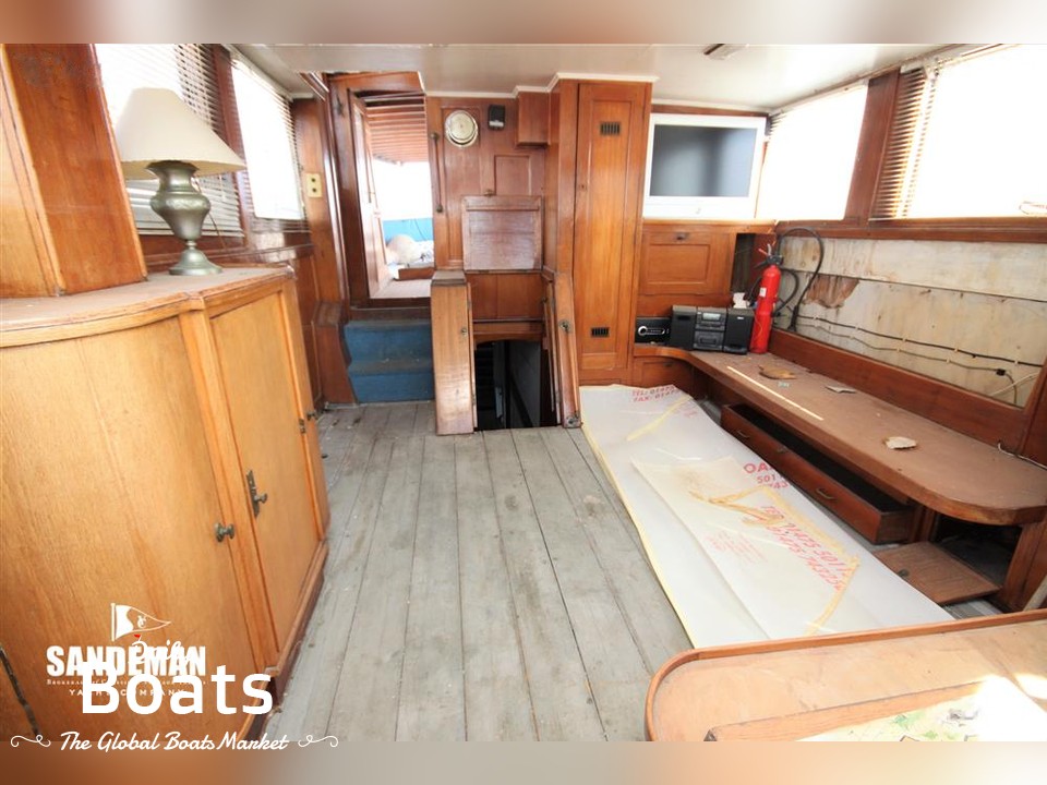 1939 Silvers John Bain 80 Ft Twin Screw Motor Yacht - Project for sale ...