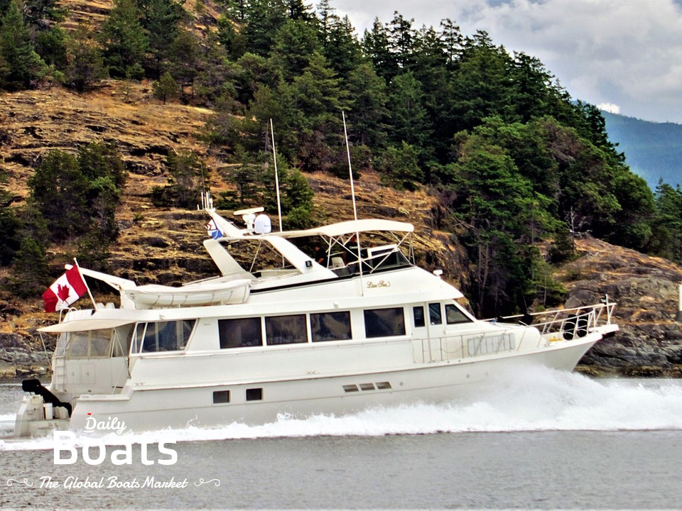 1996 Hatteras 74 Sport Deck Motoryacht for sale. View price, photos and ...