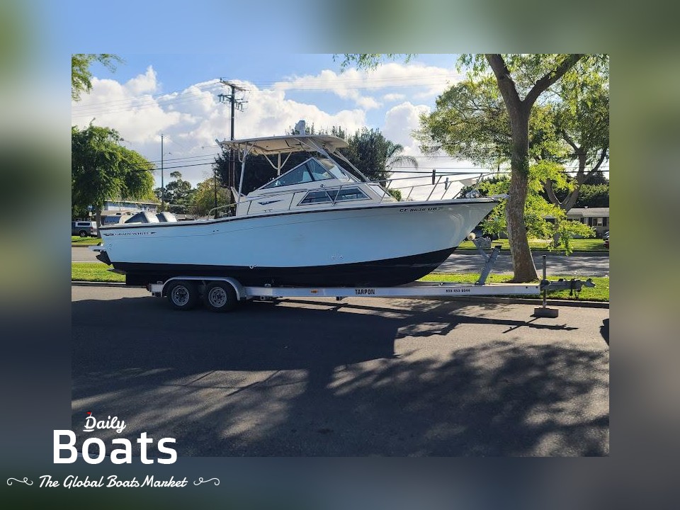 1986 Grady-White 255 Sailfish Walkaround for sale. View price, photos ...