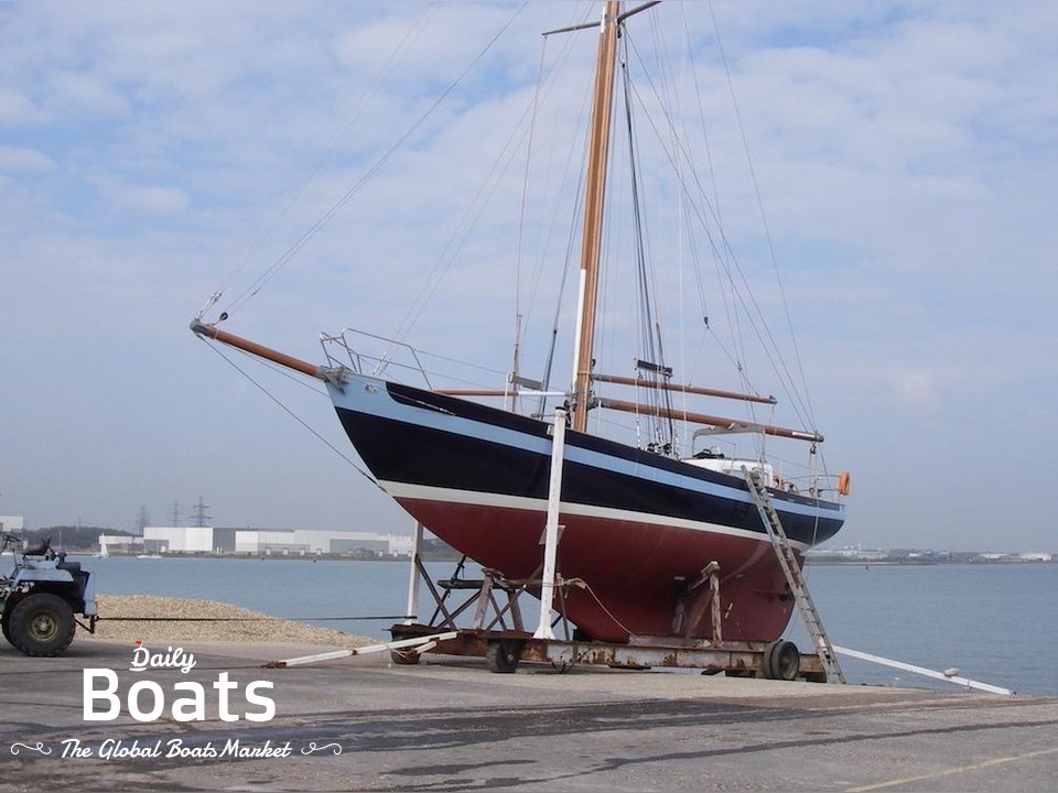 2006 Laurent Giles 54' Steel Gaff Rigged Cutter for sale. View price ...