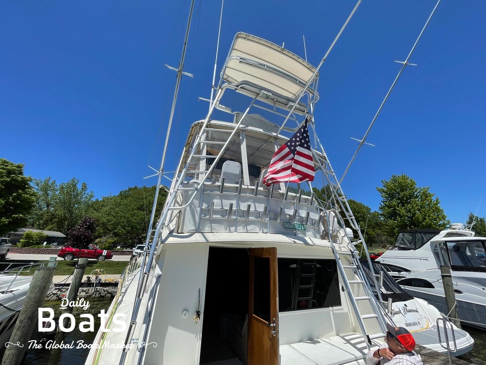 1987 Hatteras 52 Convertible for sale. View price, photos and Buy 1987 ...