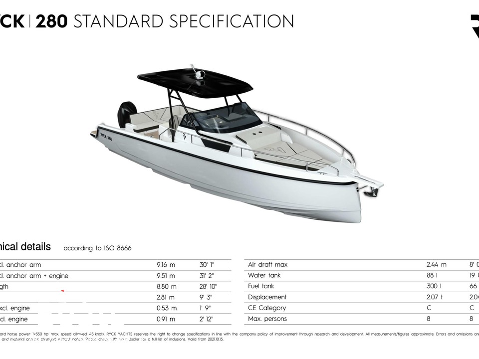 2022 RYCK 280 for sale. View price, photos and Buy 2022 RYCK 280 #278640