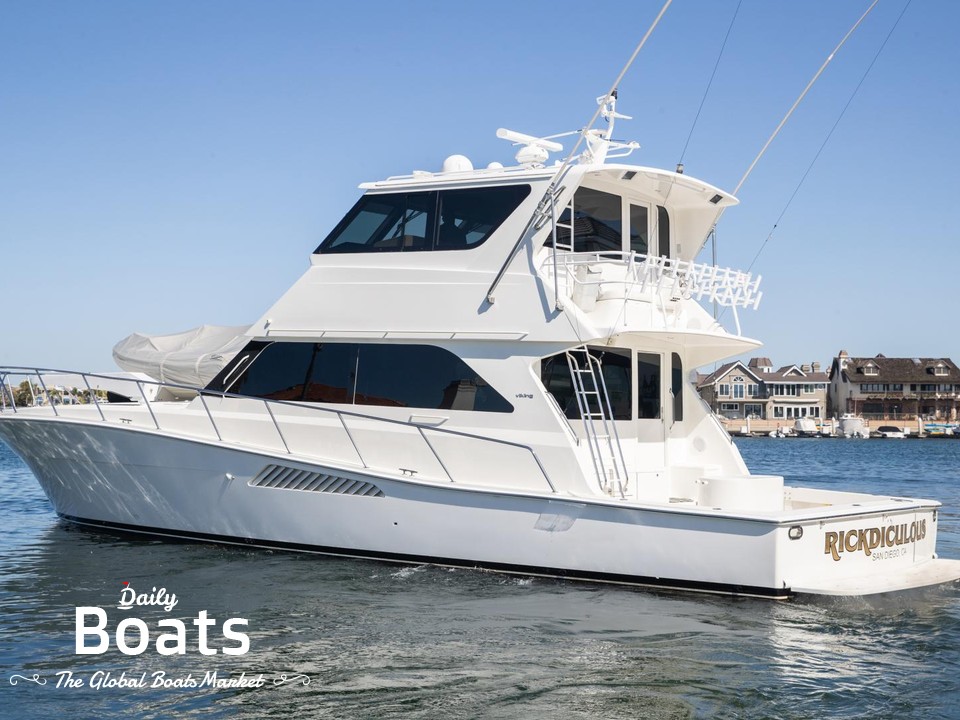 1999 Viking 58 Enclosed Bridge for sale. View price, photos and Buy ...