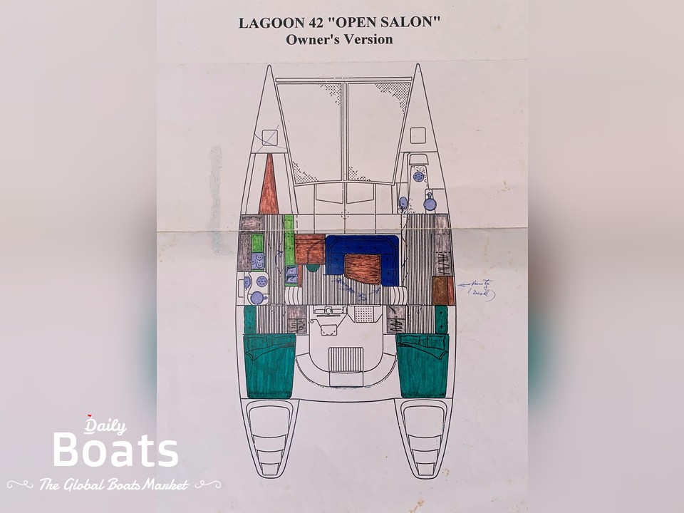 1996 Lagoon 42 Tpi for sale. View price, photos and Buy 1996 Lagoon 42 ...