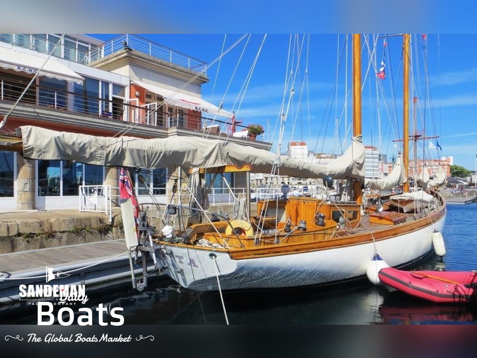 2004 Custom Starling Burgess Staysail Schooner for sale. View price ...