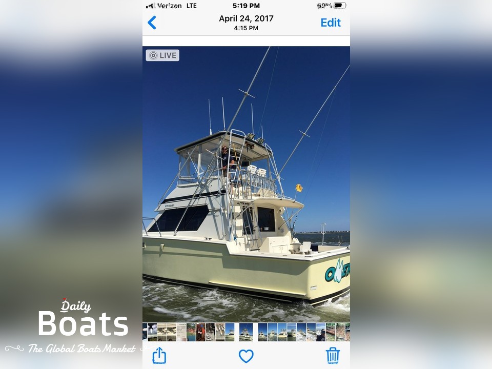 1988 Hatteras 41 Convertible for sale. View price, photos and Buy 1988 ...