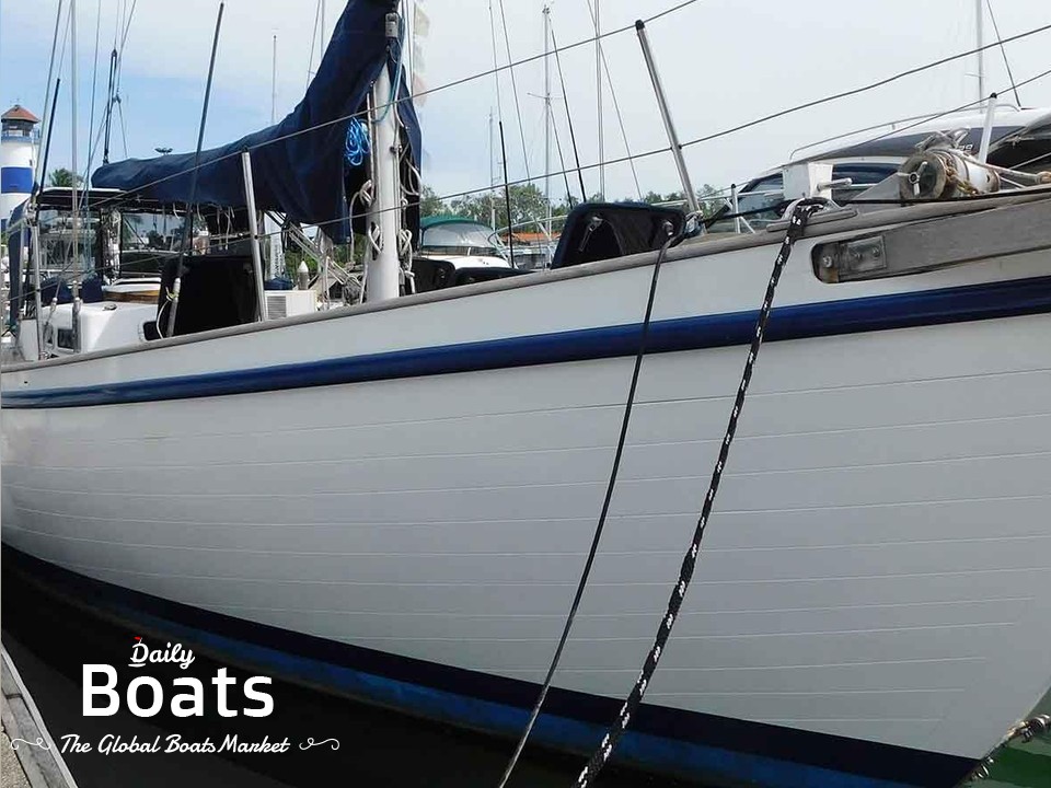 1982 Alan Pape Cuttyhunk 38 Cutter for sale. View price, photos and Buy ...